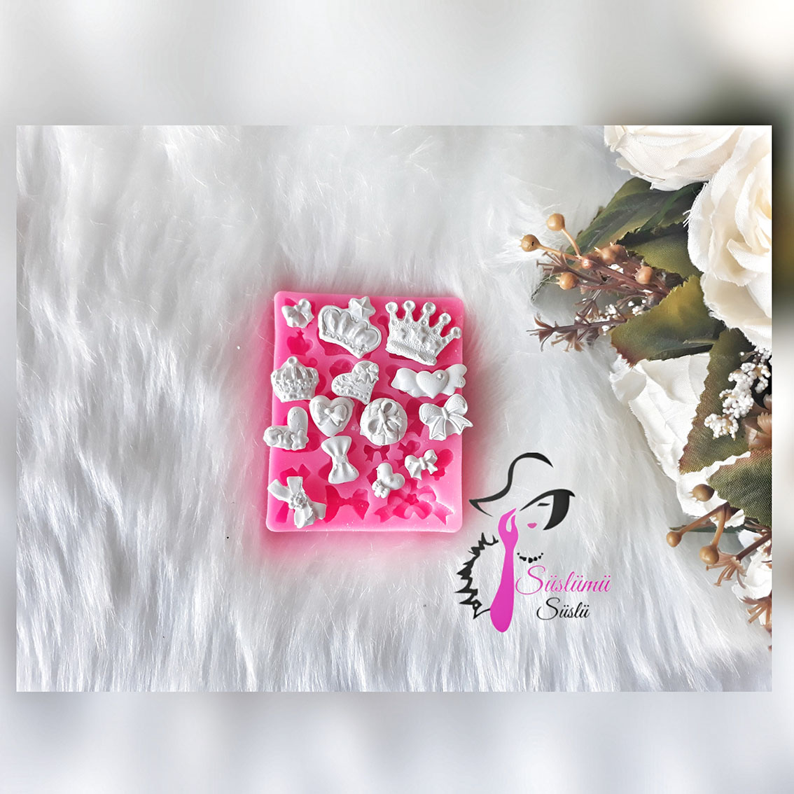 ÇOKLU KRAL TACI SİLİKON KALIBI – SusluMuSuslu
