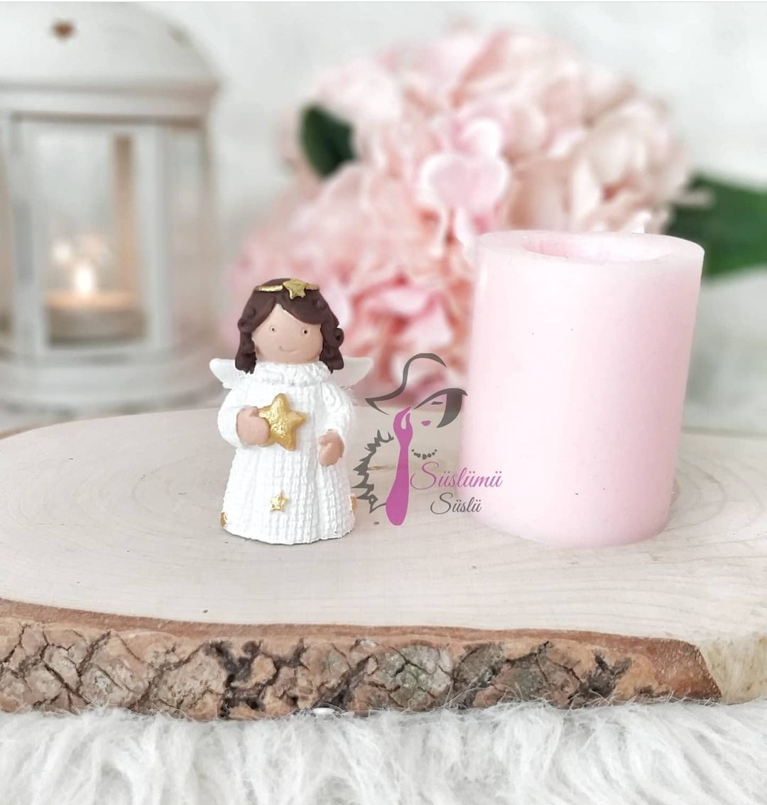 KANATLI MELEK SİLİKON KALIBI – SusluMuSuslu