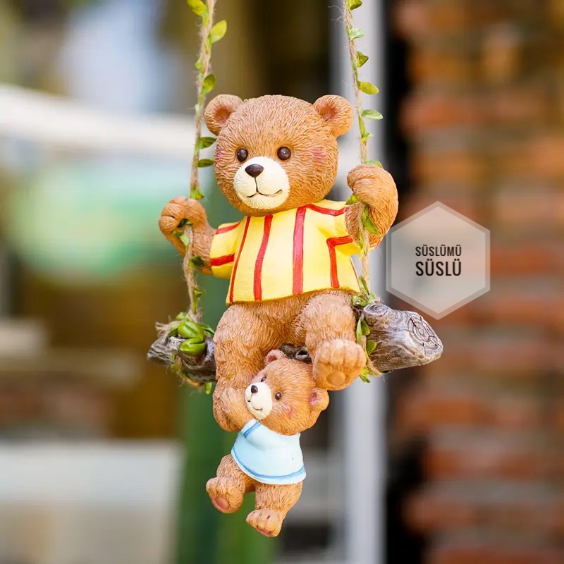 SALLANAN YAVRULU AYICIK SİLİKON KALIBI – SusluMuSuslu